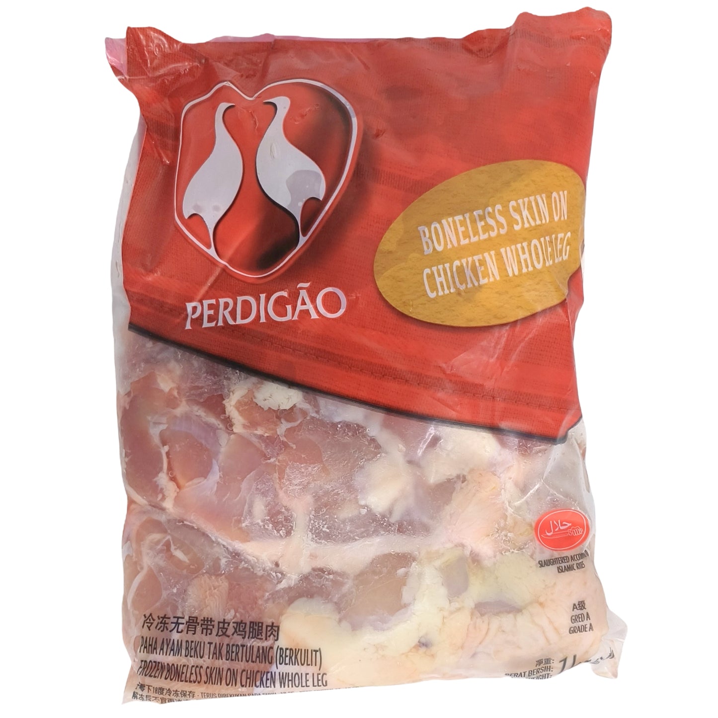 Perdigao Frozen Chicken Boneless Leg Unsized (1kg) – Quality Meat Butchery
